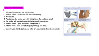 vital sign on temperature ; handwashing | PPT