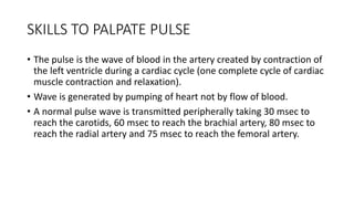 Vital sign examination | PPTX