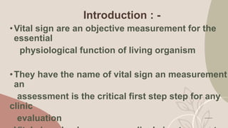 vital sign , intro , definition, principles, normal value.pptx