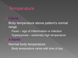 Vital sign monitor | PPTX