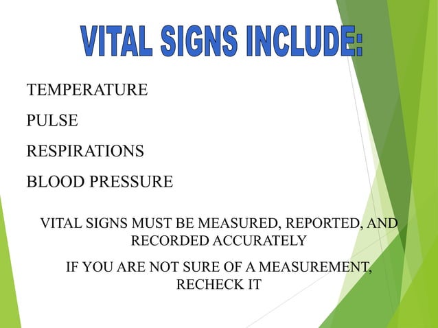 Vital signs | PPT