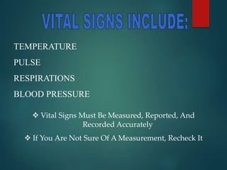 vital signs...ILAYARAJA SAMPATH | PPT