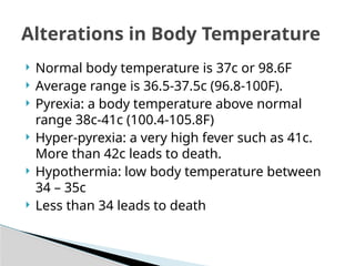 Vital Signs.ppt for nursing students chapter | PPTX