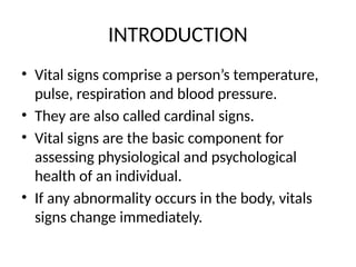 vital signs.pptx fundamentals of nursing | PPTX