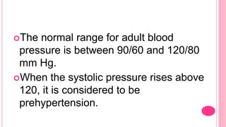 Vital signs - Blood pressure Monitoring | PPTX
