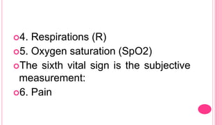 Vital signs - Blood pressure Monitoring | PPTX