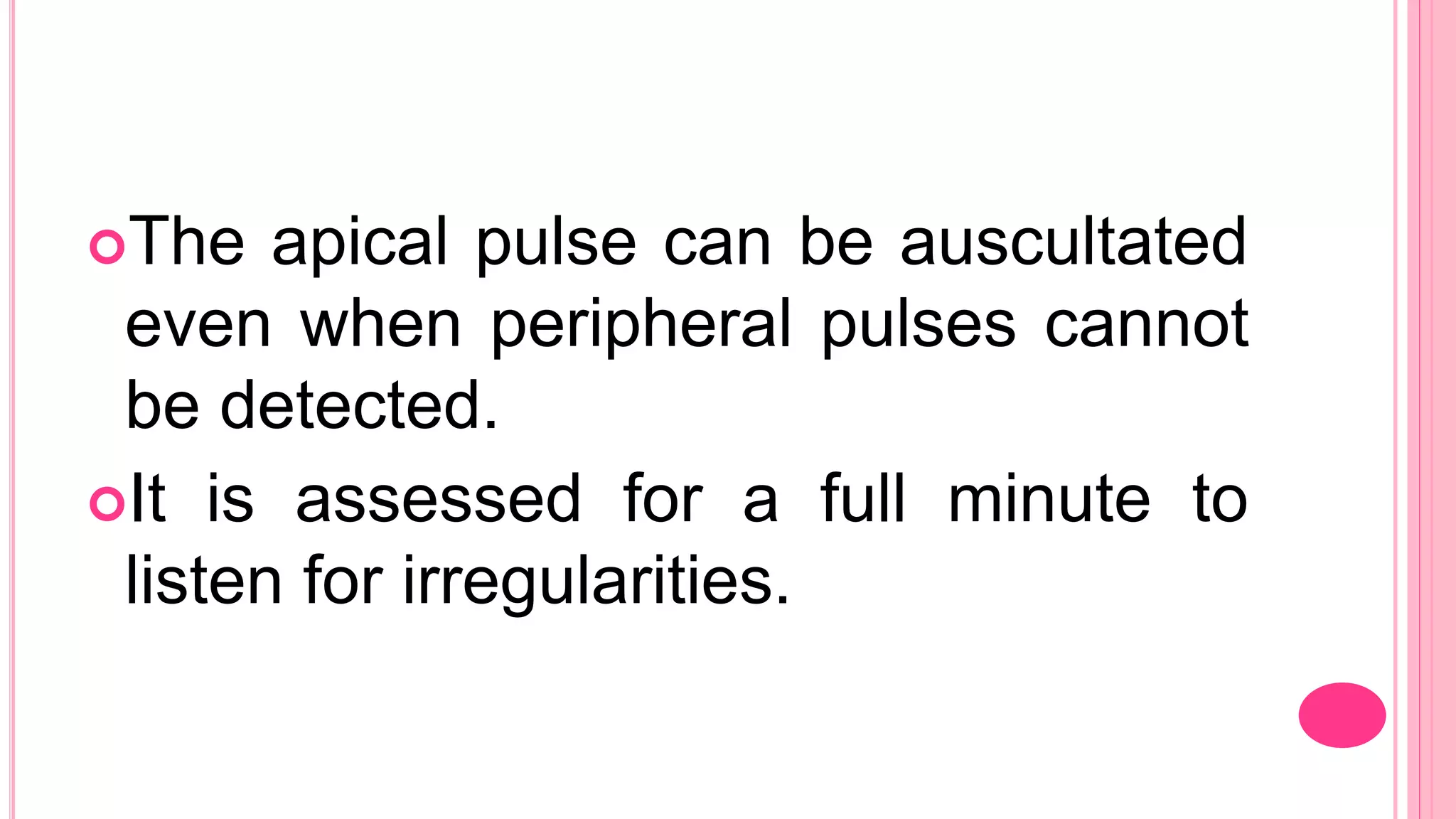 Vital signs - pulse monitoring. | PPTX