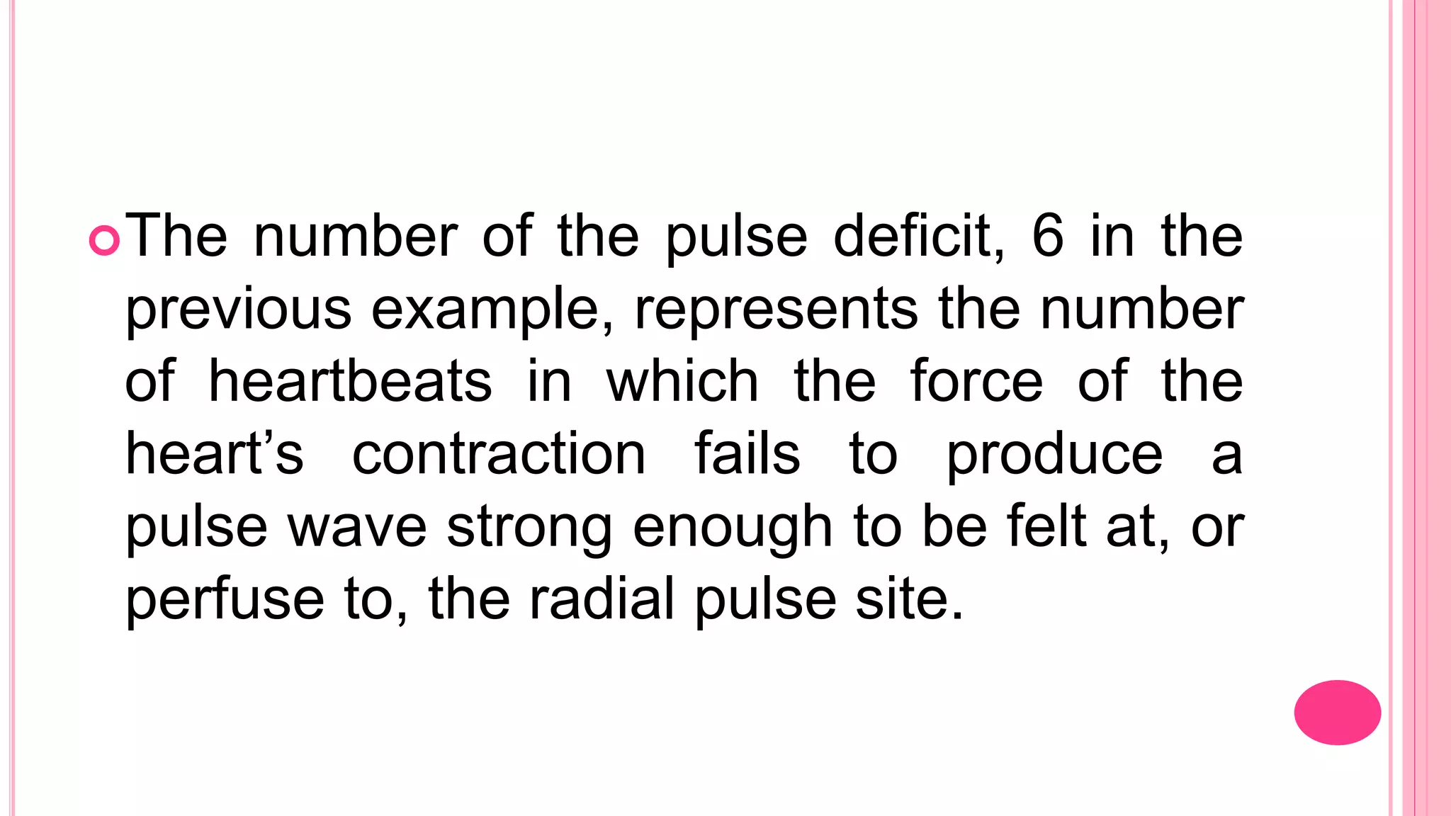 Vital signs - pulse monitoring. | PPTX