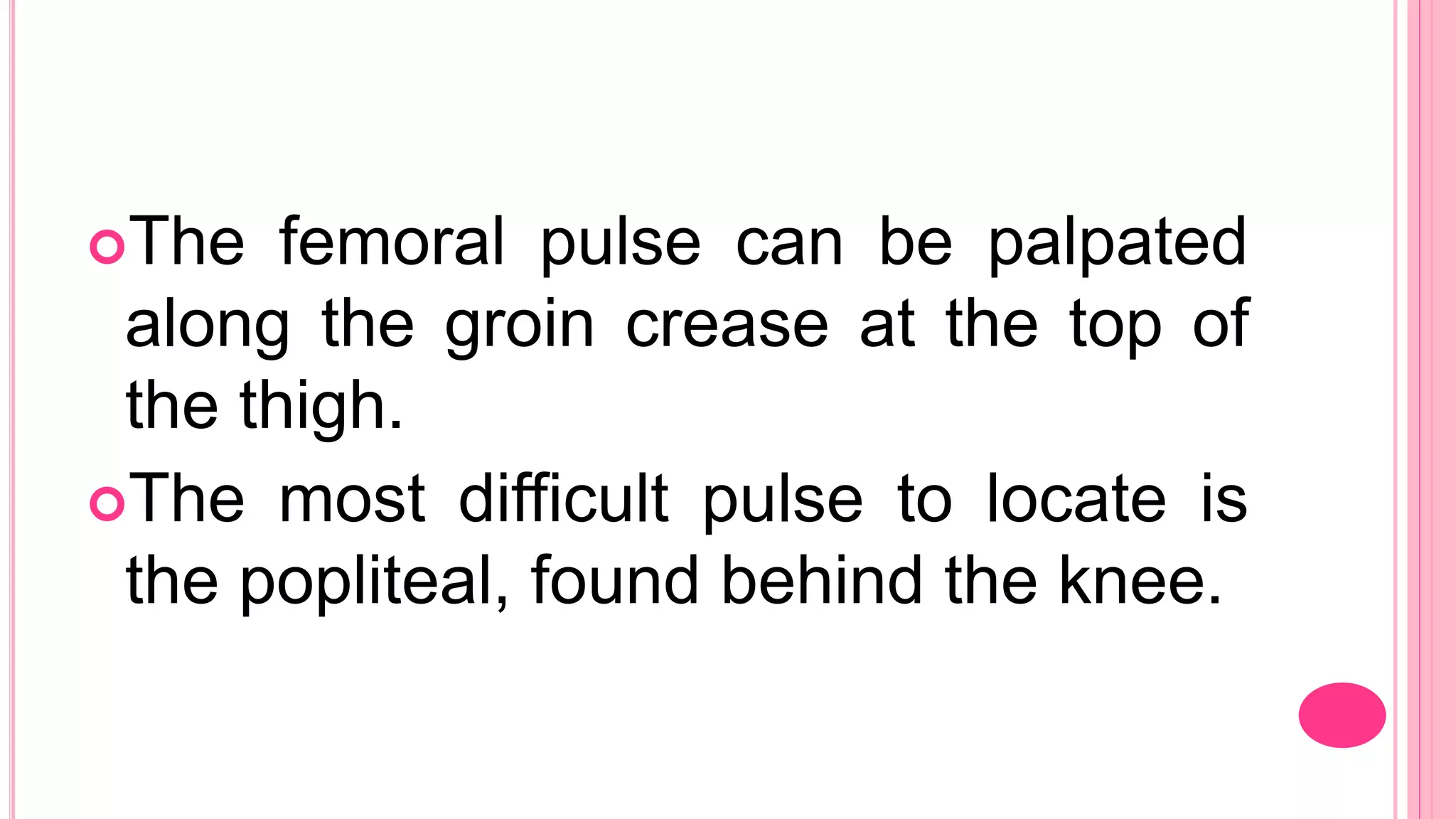 Vital signs - pulse monitoring. | PPTX
