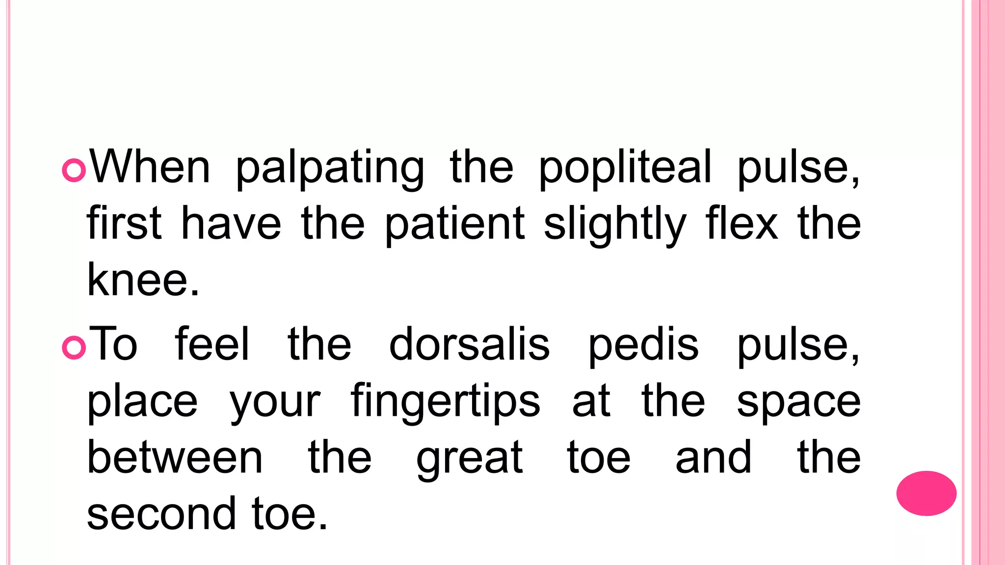 Vital signs - pulse monitoring. | PPTX