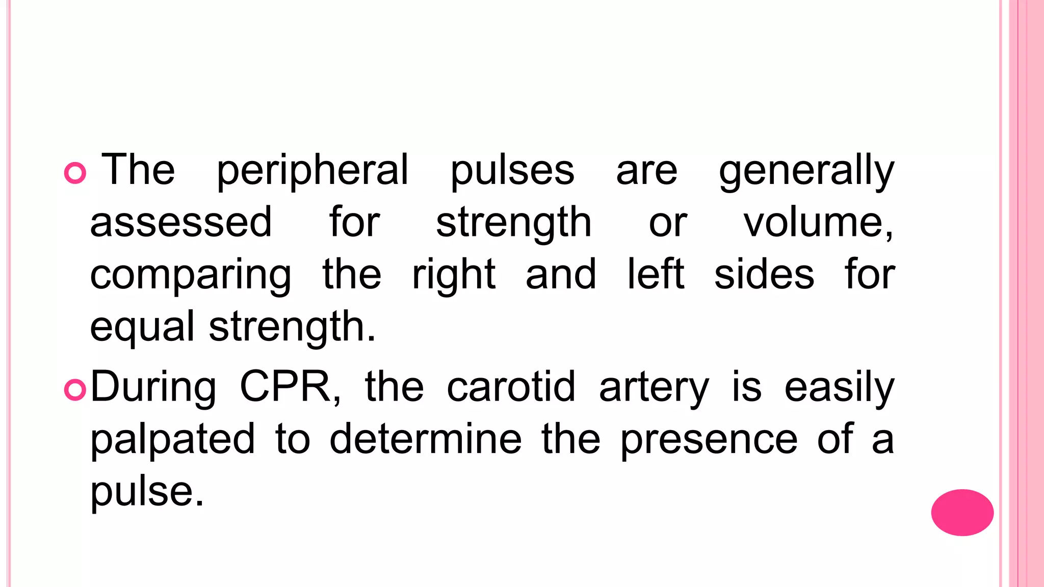 Vital signs - pulse monitoring. | PPTX