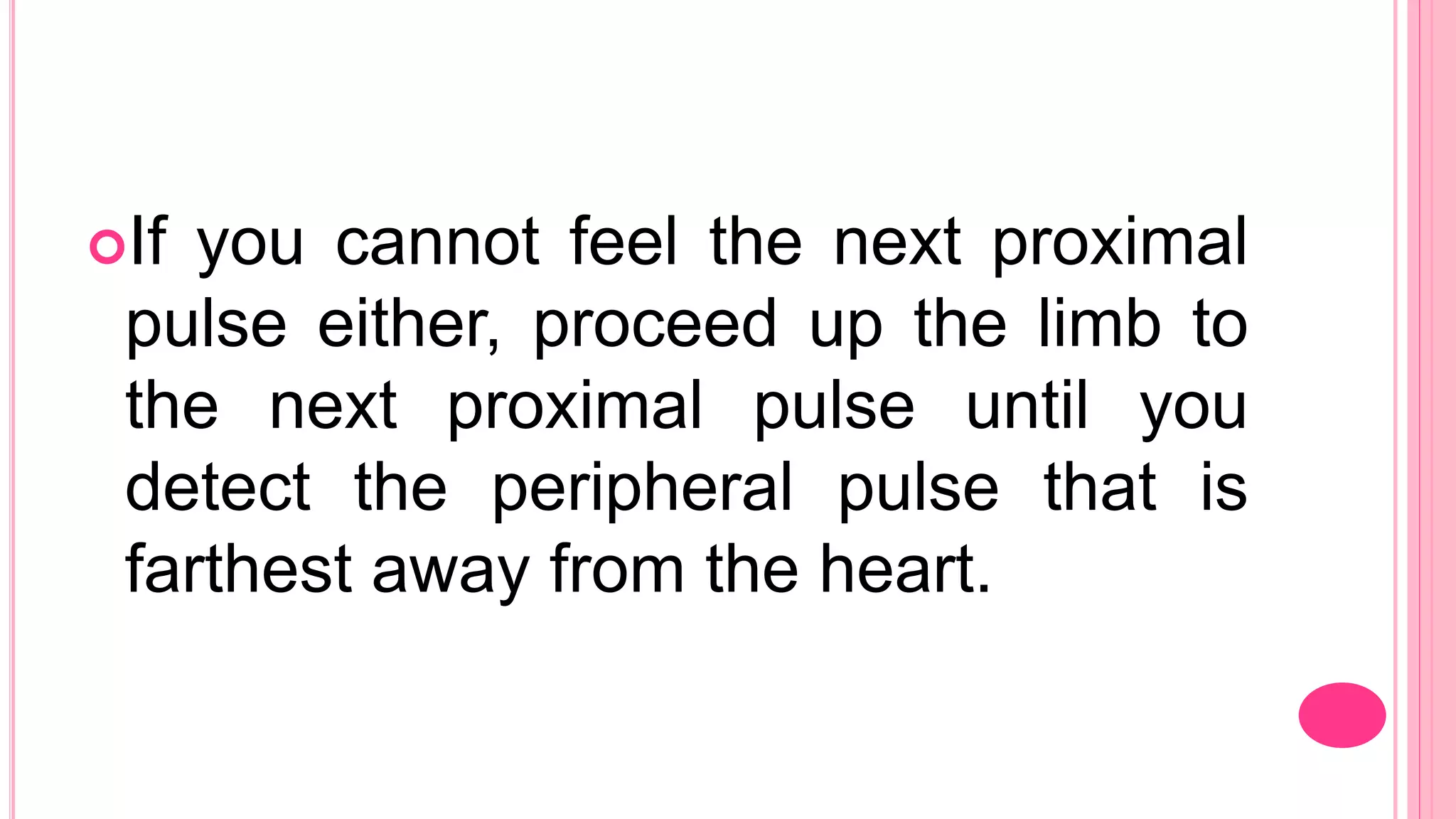 Vital signs - pulse monitoring. | PPTX