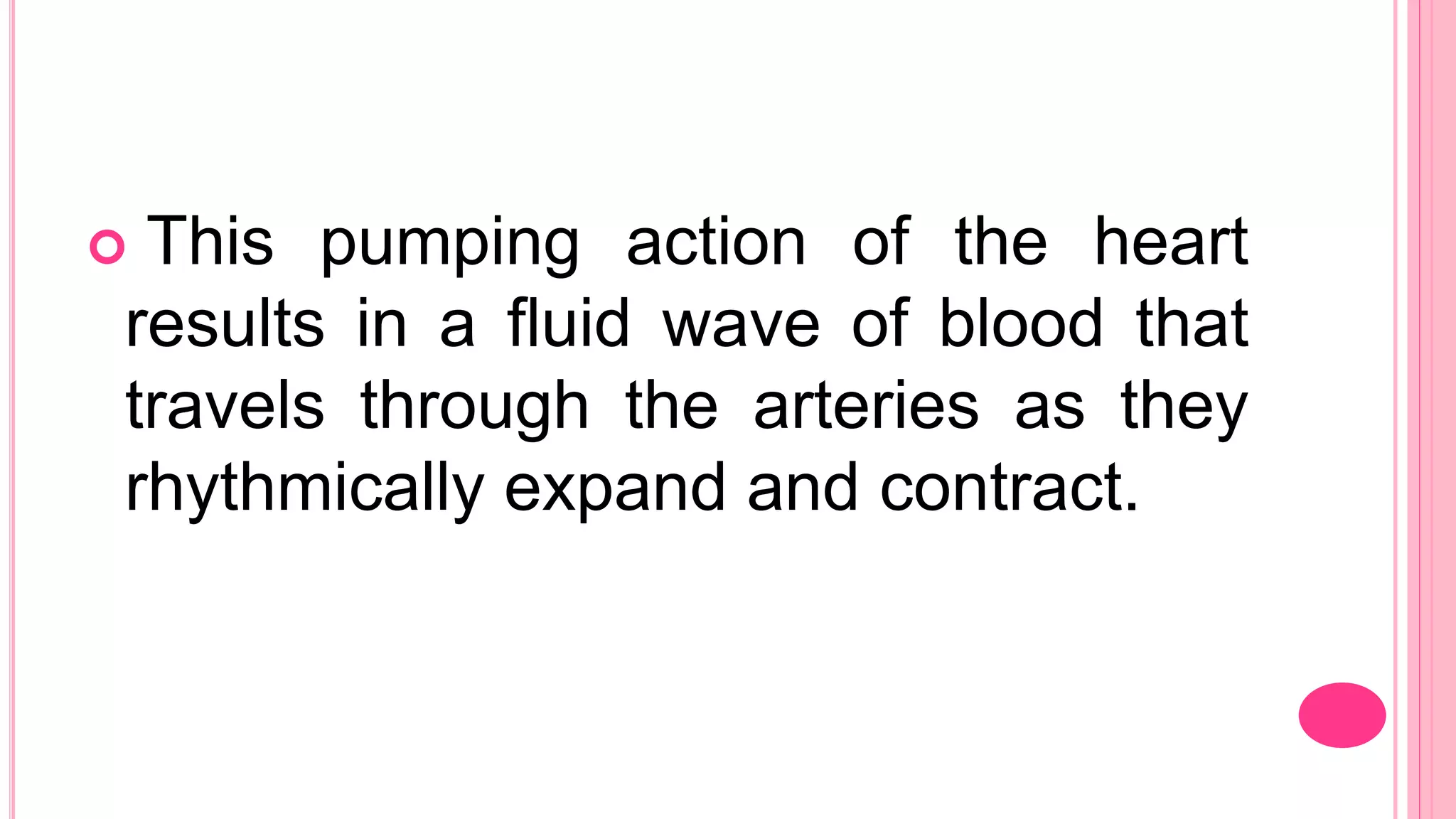 Vital signs - pulse monitoring. | PPTX