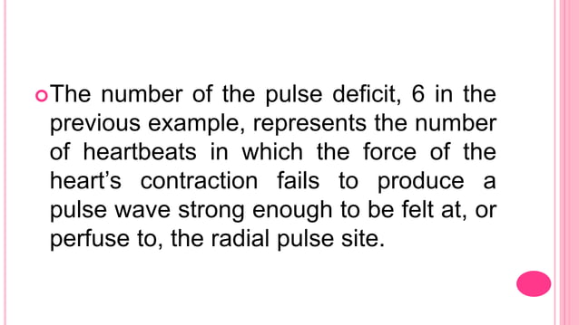 Vital signs - pulse monitoring. | PPTX | Heart and Cardiovascular ...