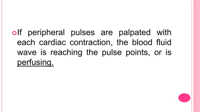 Vital signs - pulse monitoring. | PPTX | Heart and Cardiovascular ...