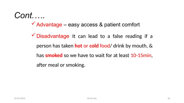 Vital signs for health science college students | PPT