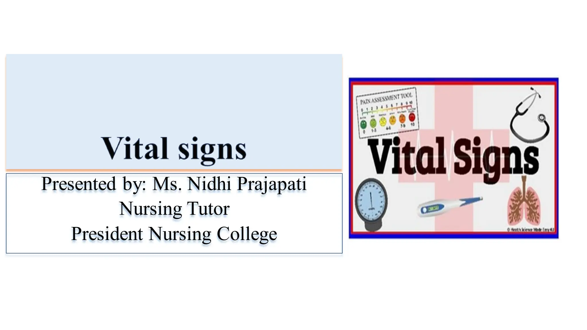 Vital signs , anatomy & physiology | PDF