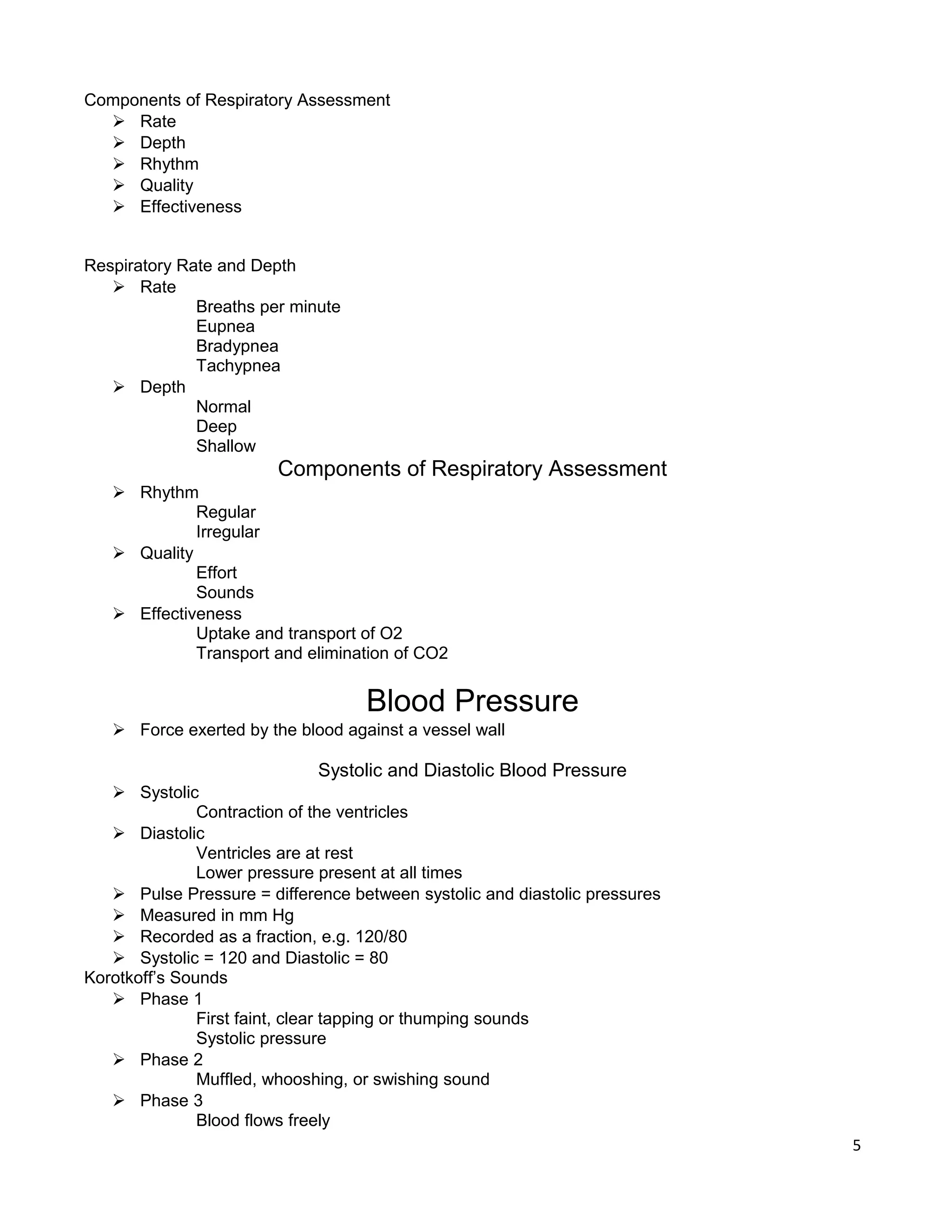 Vital signs Lecture | DOC