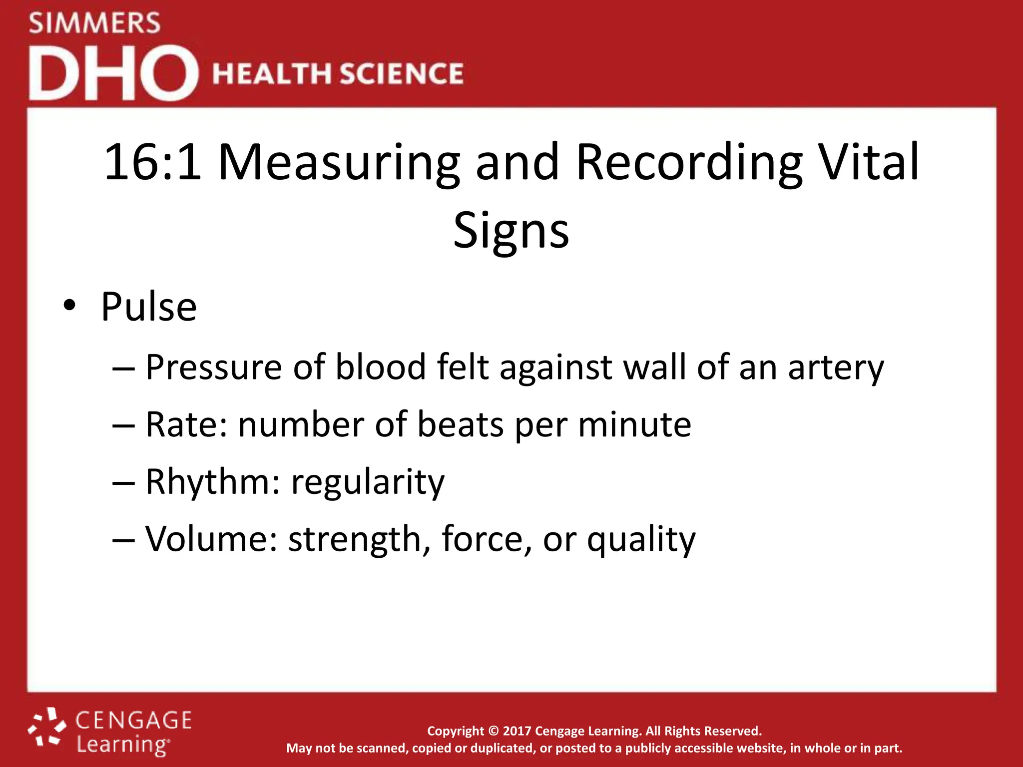 VITAL SIGNS MONITORING POWERPOINT - HEALTH SCIENCS | PPT
