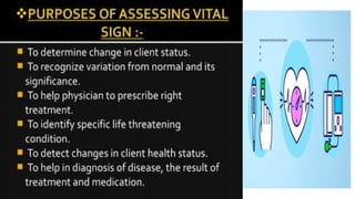 VITAL SIGNS PPT POWER POINT PRESENTATION | PPT