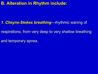 Vital signs respiration | PPT