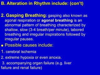 Vital signs respiration | PPT