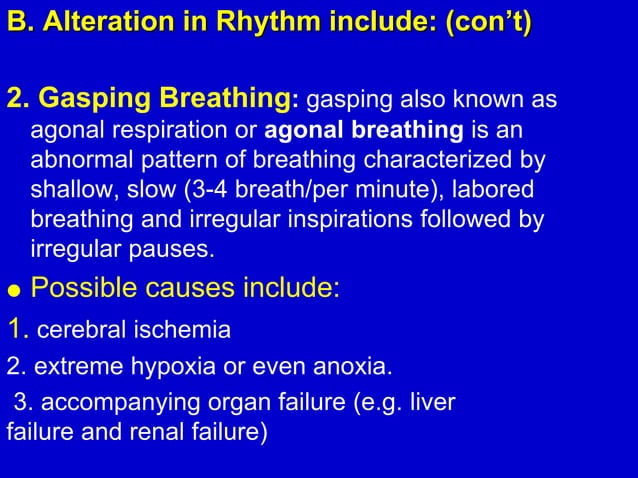 Vital signs respiration | PPT