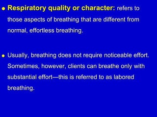 Vital signs respiration | PPT