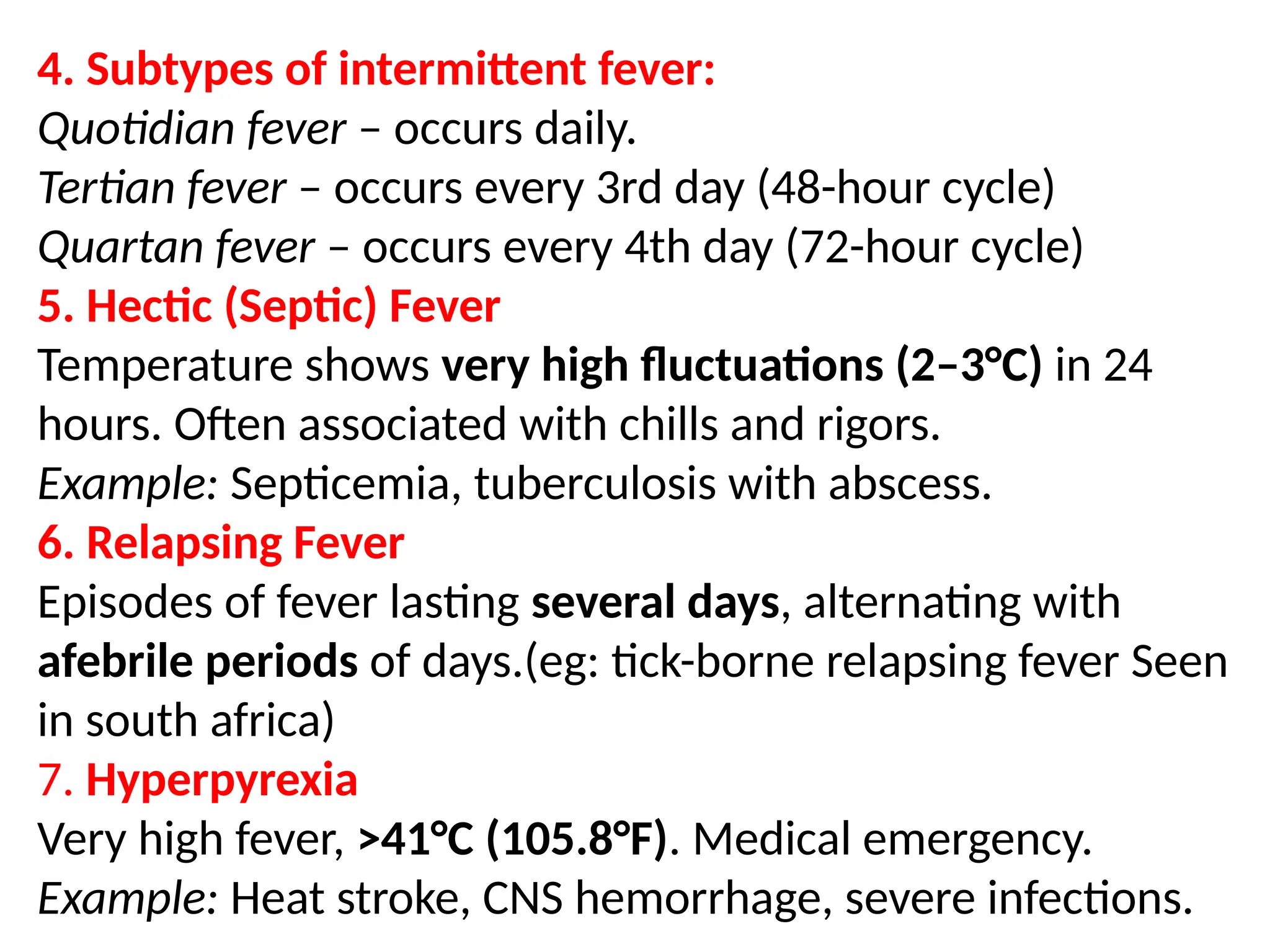 vital signs temperature, Types of fever, factors affecting temperature ...