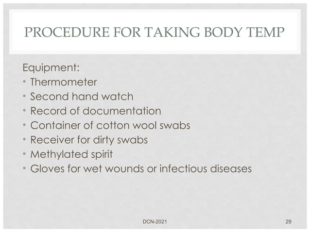 Step by step procedure on VITAL SIGNS YEAR1.pptx | Lung and Respiratory ...