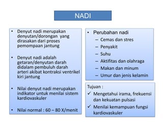 Pemeriksaan tanda-tanda vital (vital sign) | PPTX