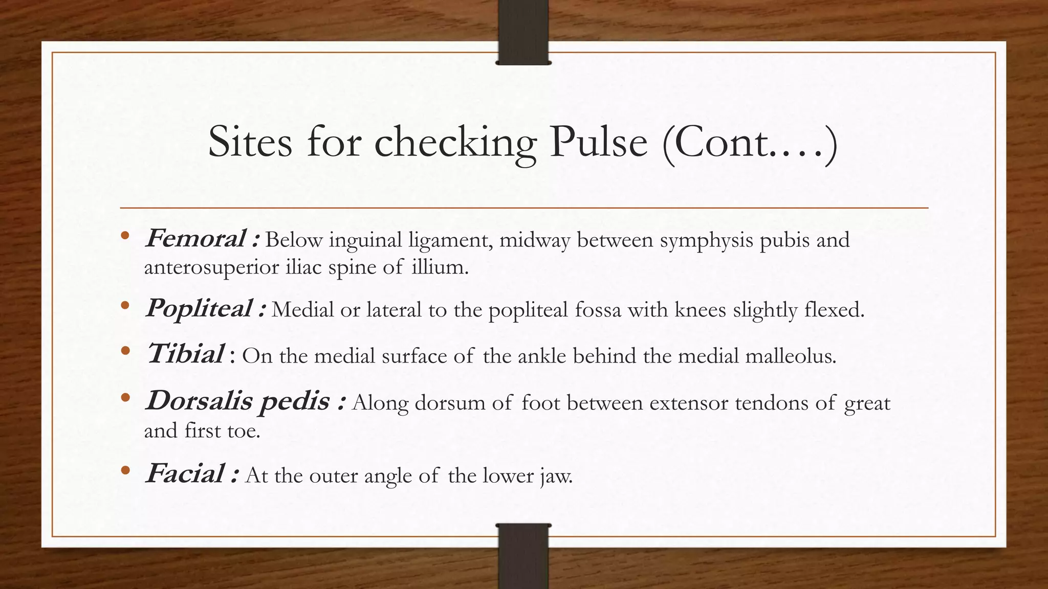 Vitals sign pulse | PPTX