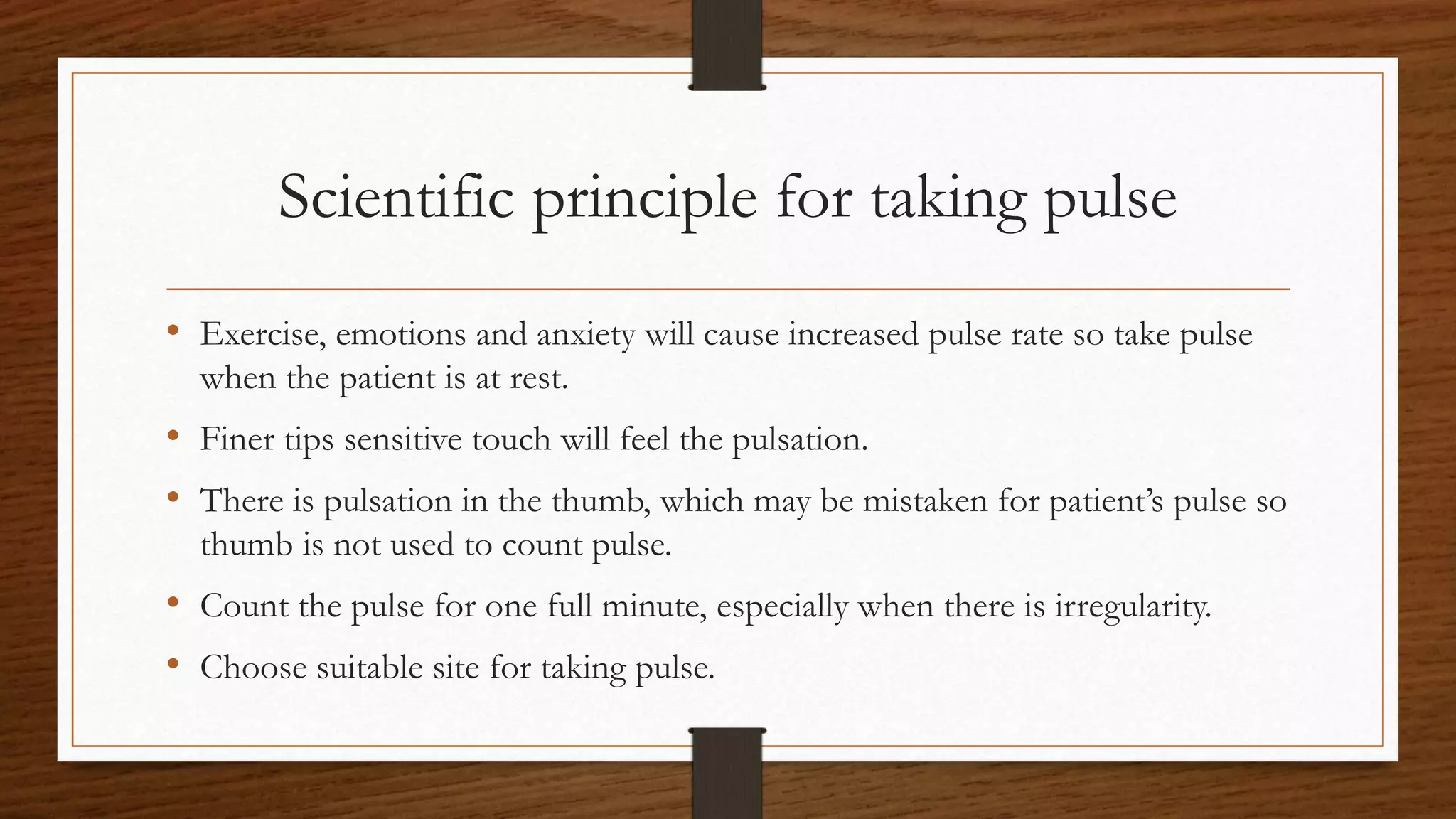 Vitals sign pulse | PPTX