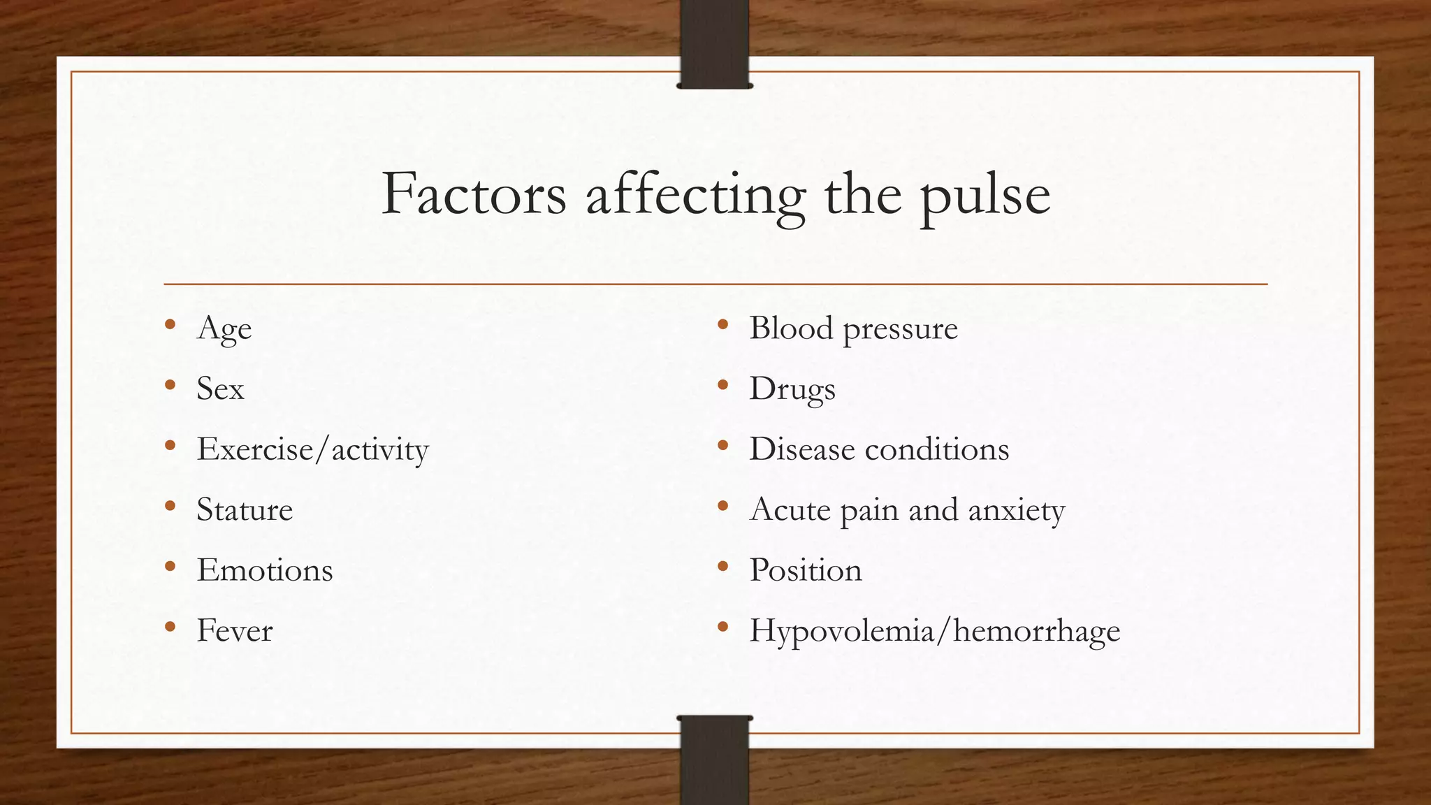 Vitals sign pulse | PPTX