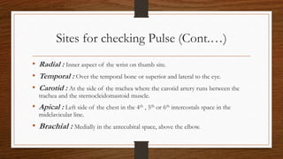 Vitals sign pulse | PPTX