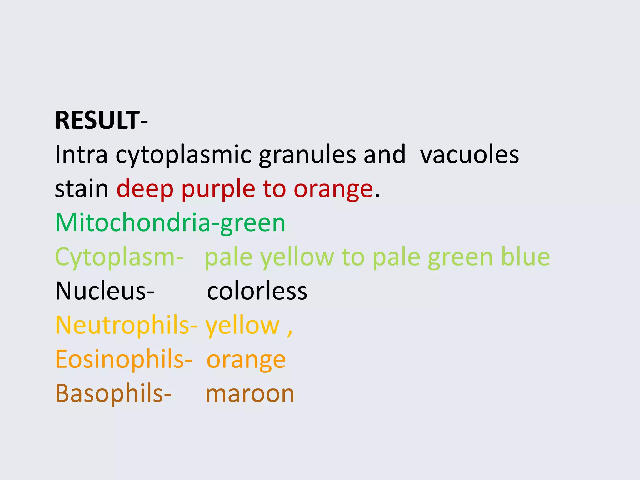 Vital staining ppt notes | PPTX