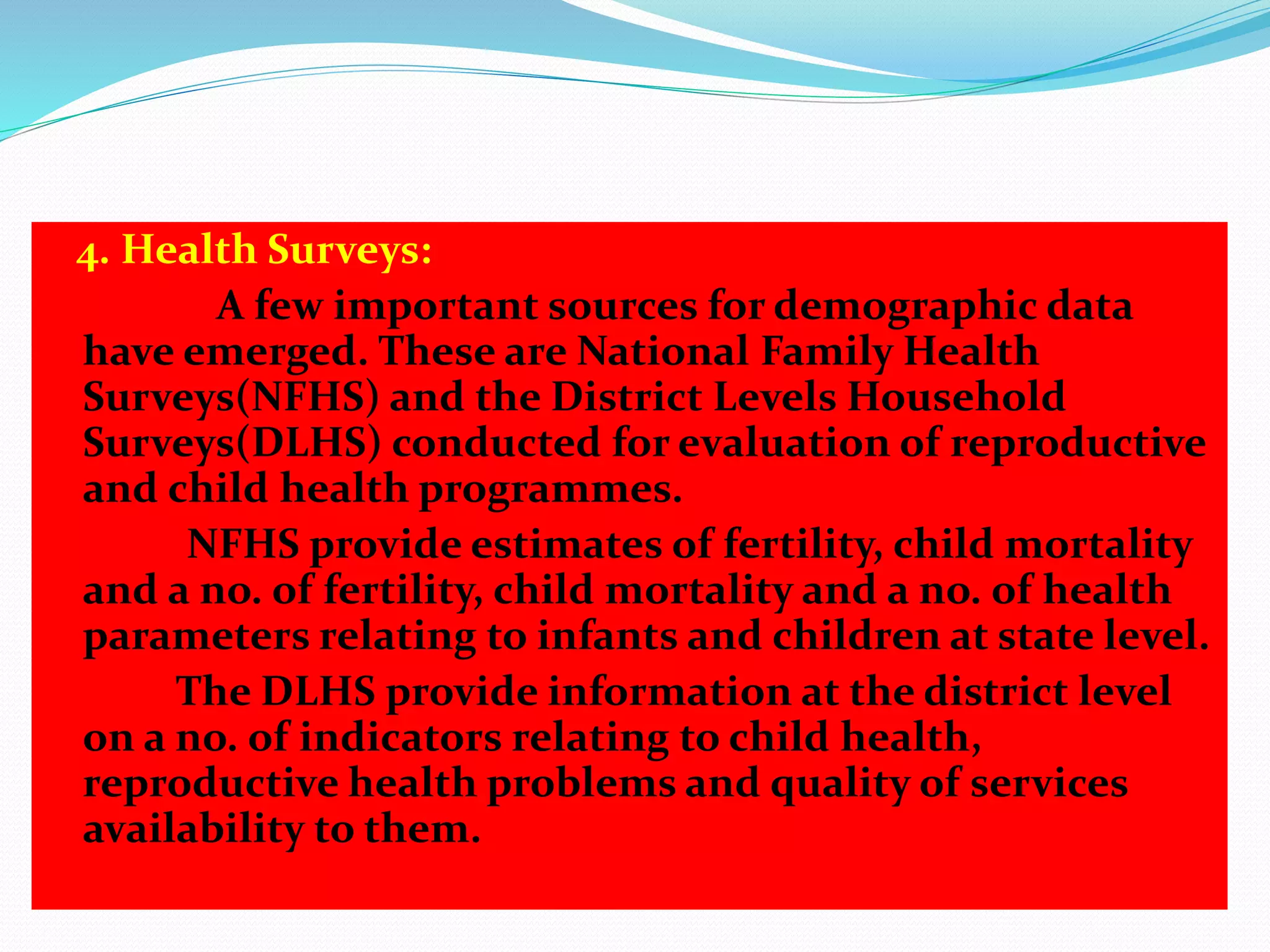 Vital statistics | PPTX