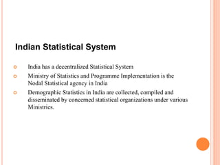 VITAL STATISTICS IN INDIA | PPTX | Reproductive Health | Diseases and ...