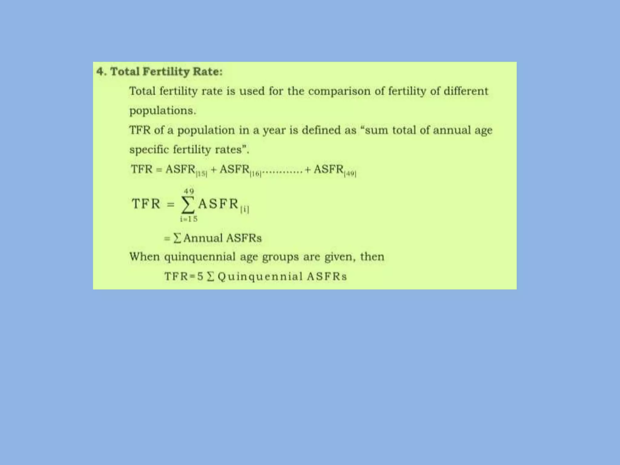 Vital statistics | PPTX