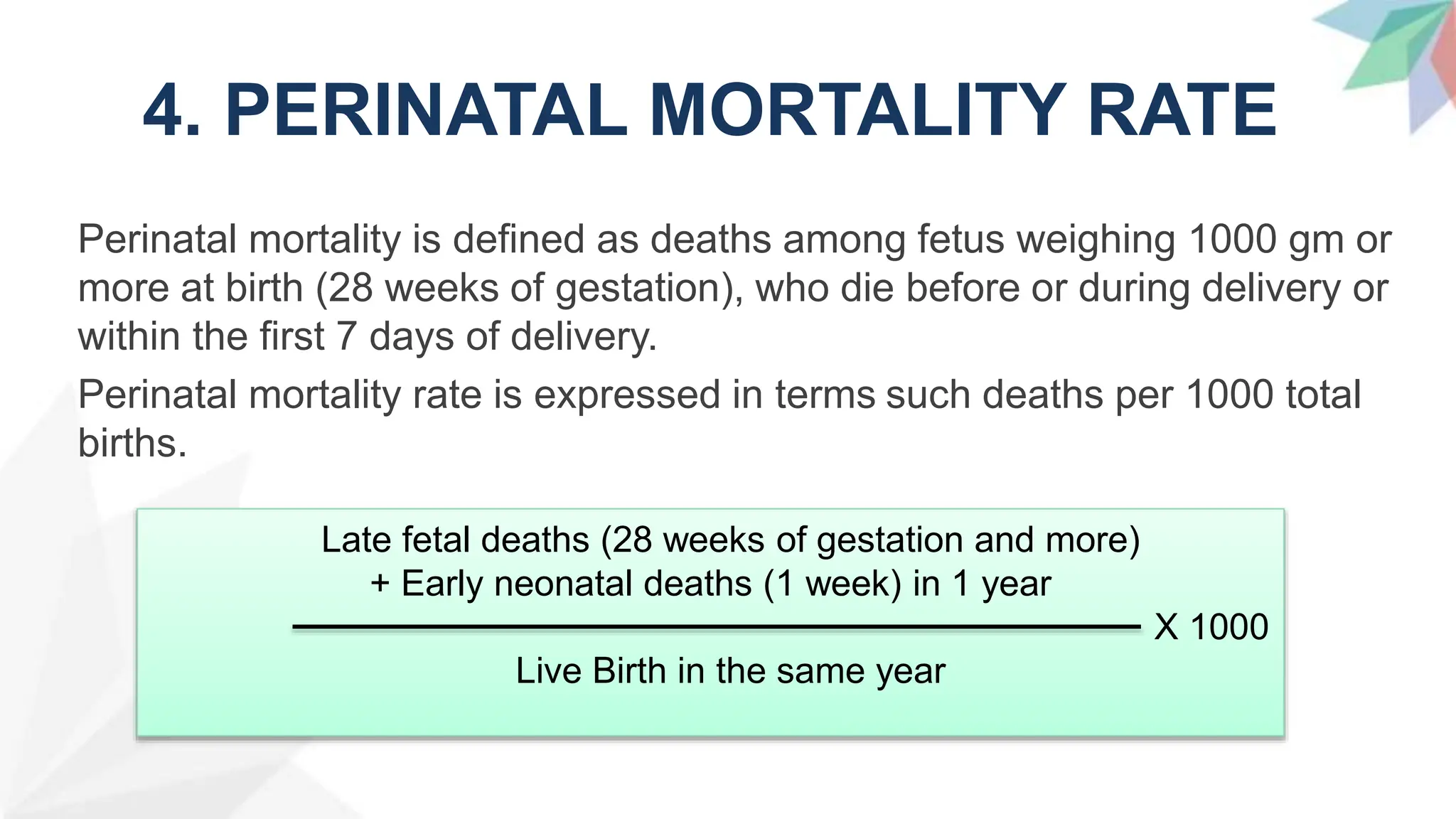 Vital statistics. | PPTX