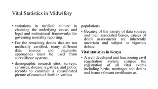 Vital Statistics in Midwifery, Bachelor of science in nursing (1).pptx