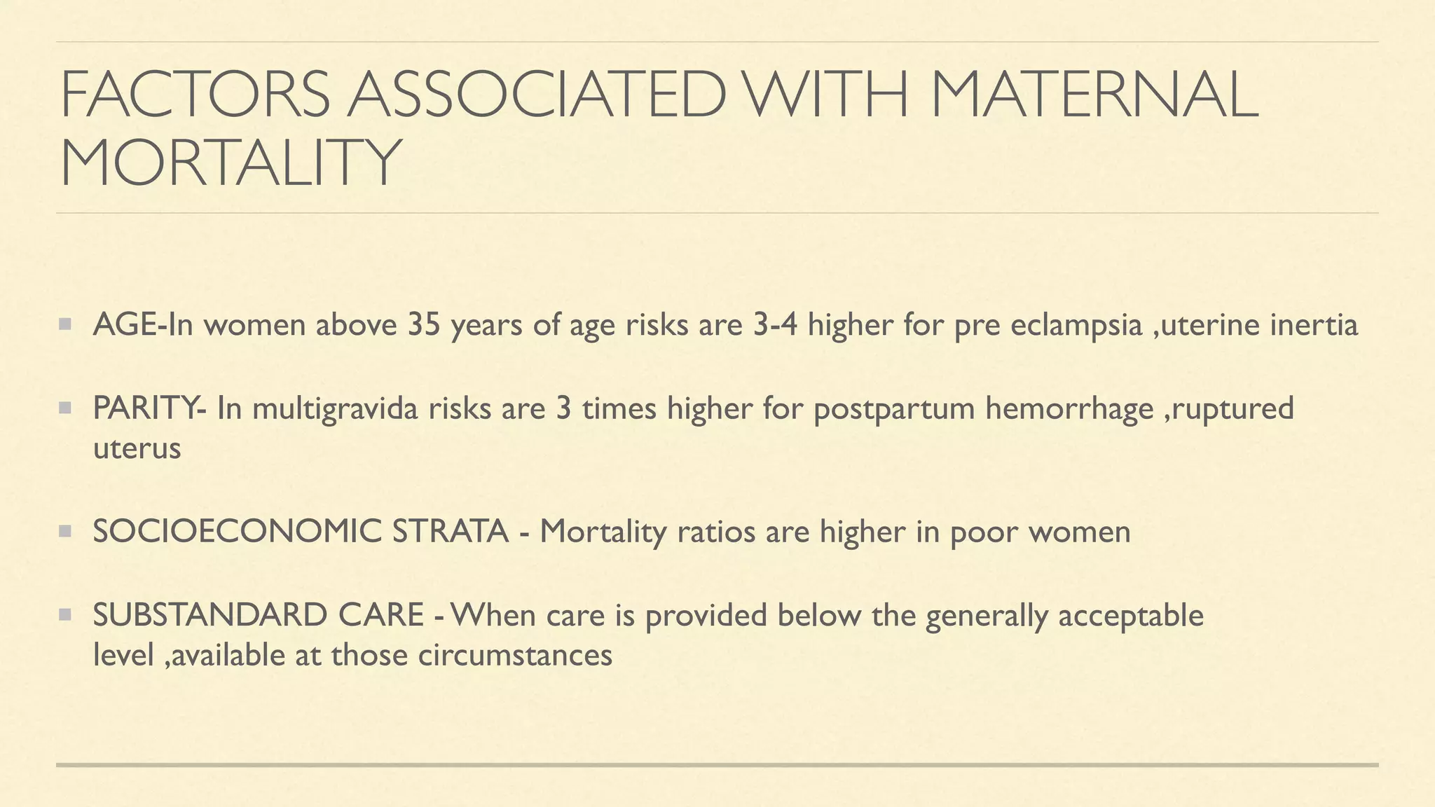 Vital Statistics obstetrics | PDF