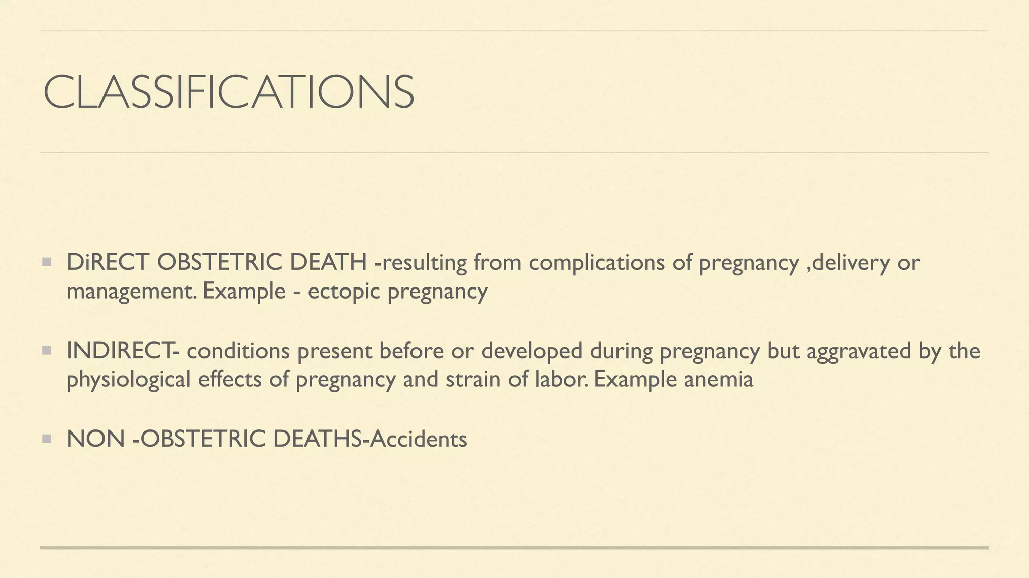 Vital Statistics obstetrics | PDF