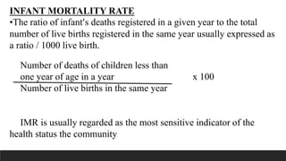 Vital statistics | PPTX