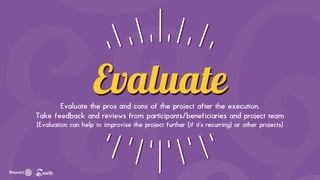 Vital - A to Z on How to do a project | PPT