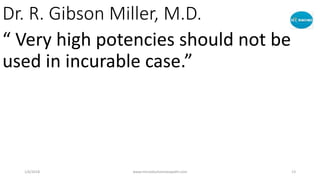 Vital word about selection of potency | PPT