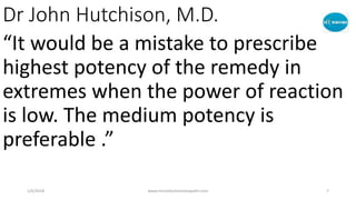 Vital word about selection of potency | PPT