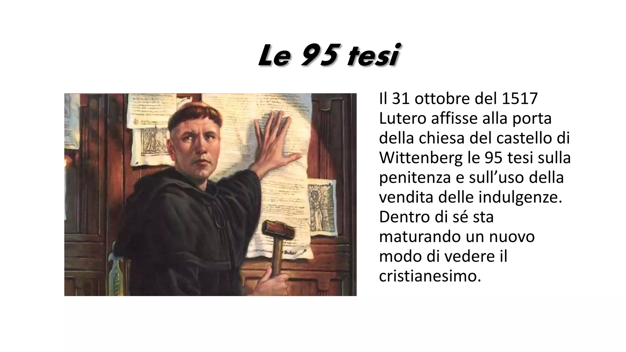 Vita di Martin Lutero | PPTX