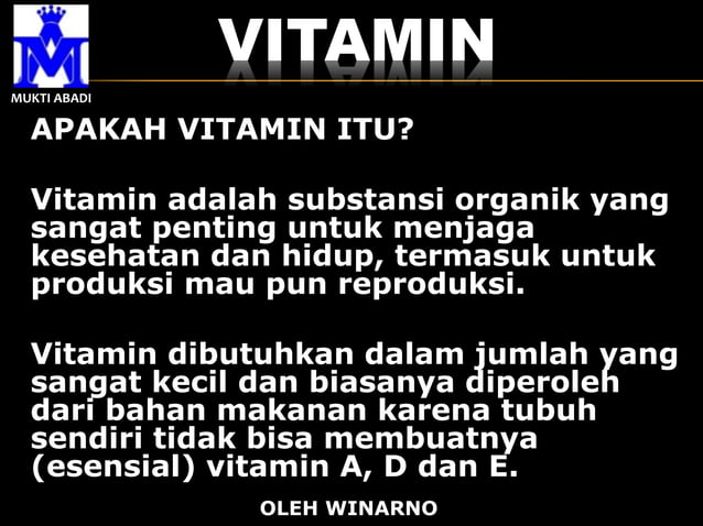 Vitamin Pdf