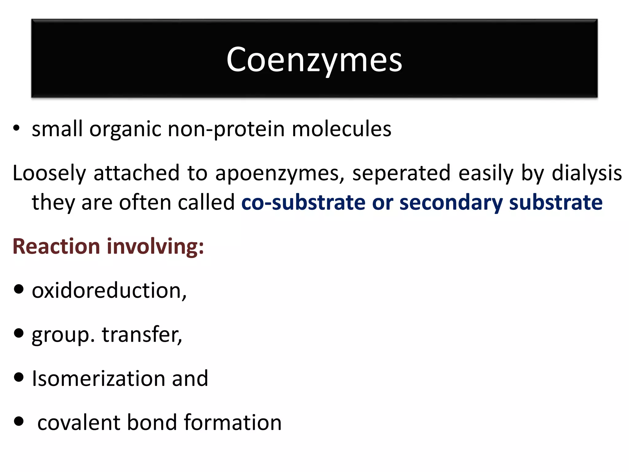 Vitamins as coenzymes, different forms and deficiency disorders | PPTX